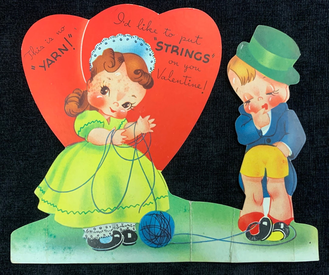 Children's Novelty Fold Out Valentines Cards, Set of 2 A-meri-card - "i ...