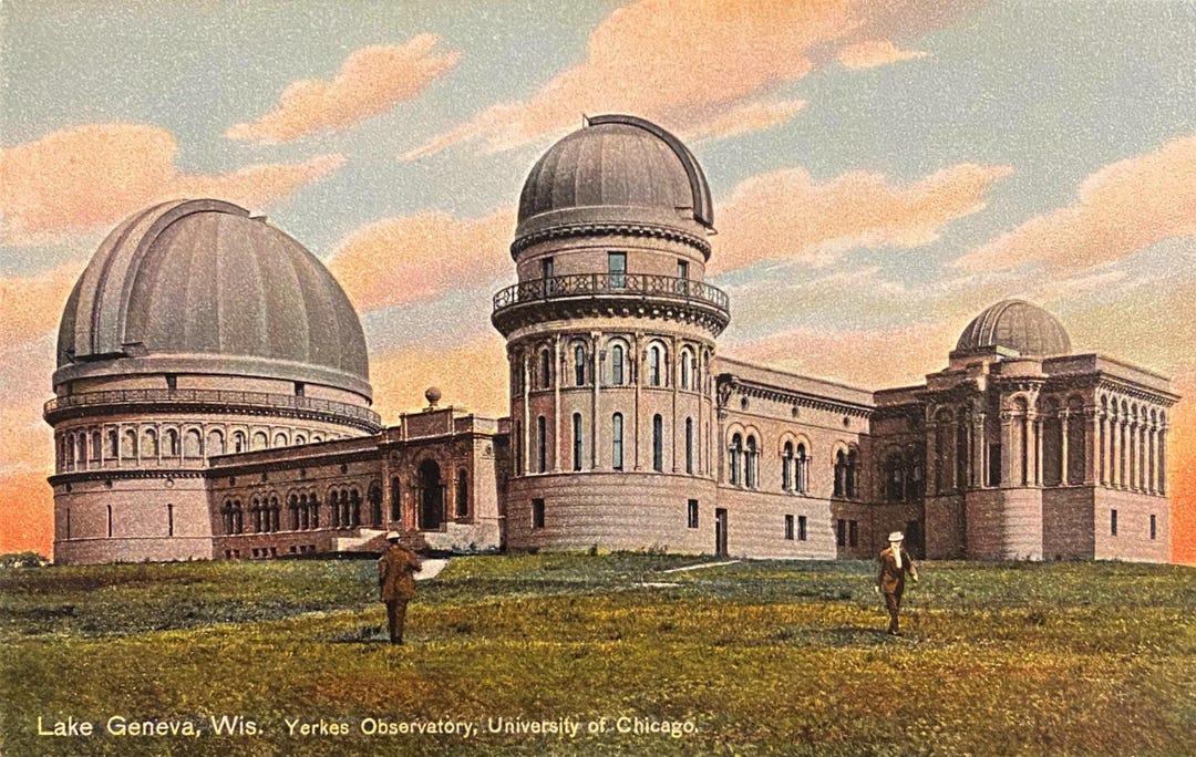 Lake Geneva, Wisconsin. Yerkes Observatory Built in 1897, for ...