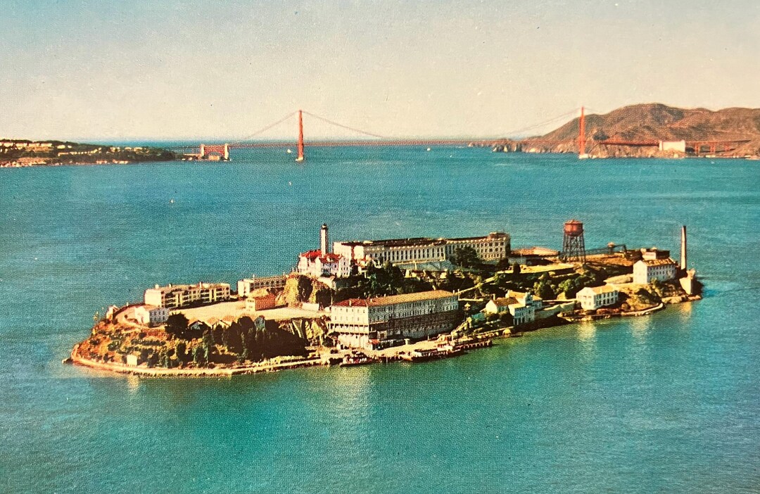 Alcatraz Island - San Francisco Bay, California - Built as Army ...