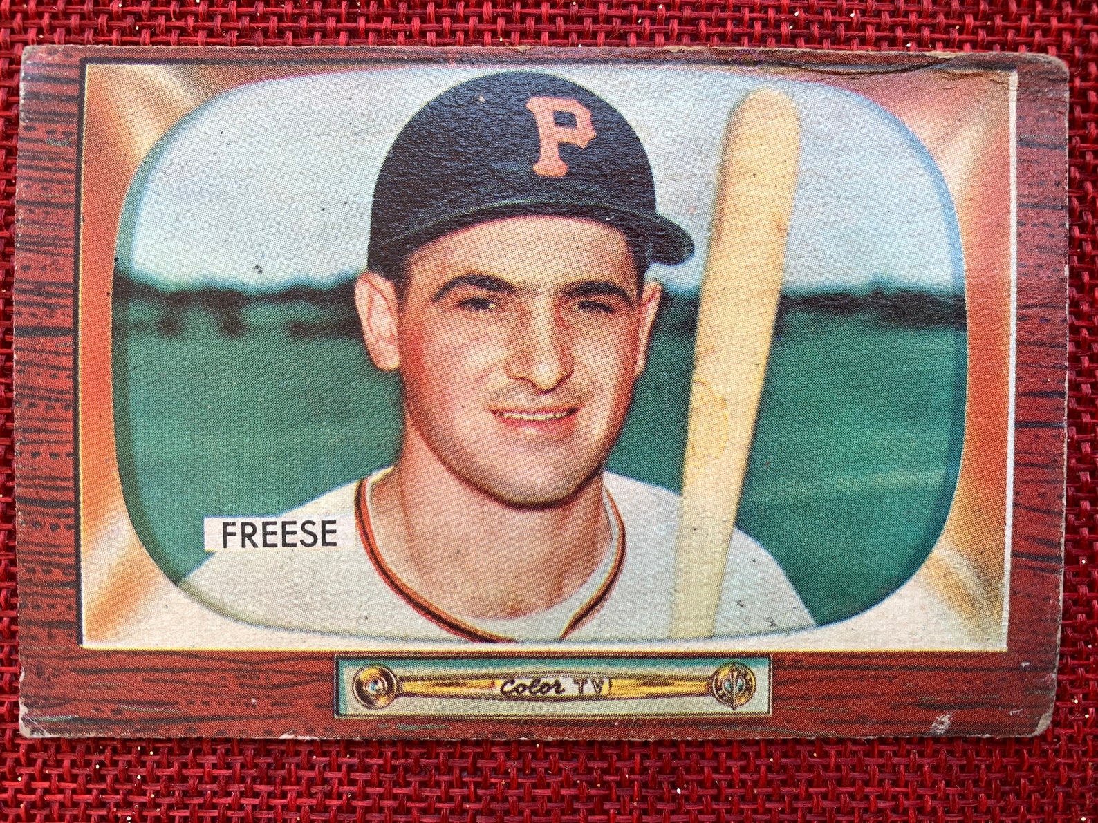 George Freese Vintage 1955 Bowman Baseball Card No. 84 | Etsy