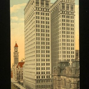 Dime Savings Bank Building, Detroit, Mich. Vintage Postcard - Etsy
