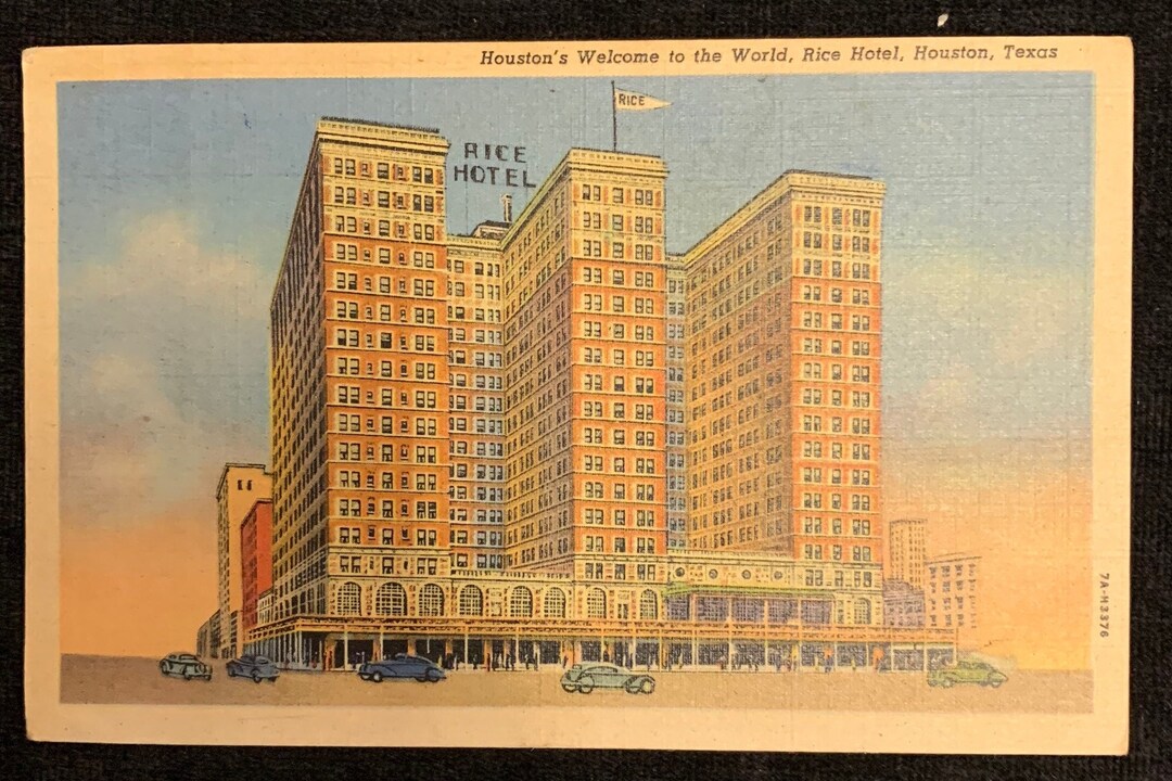 Houston's Welcome to the World - Rice Hotel - Houston, Texas- 1946 ...