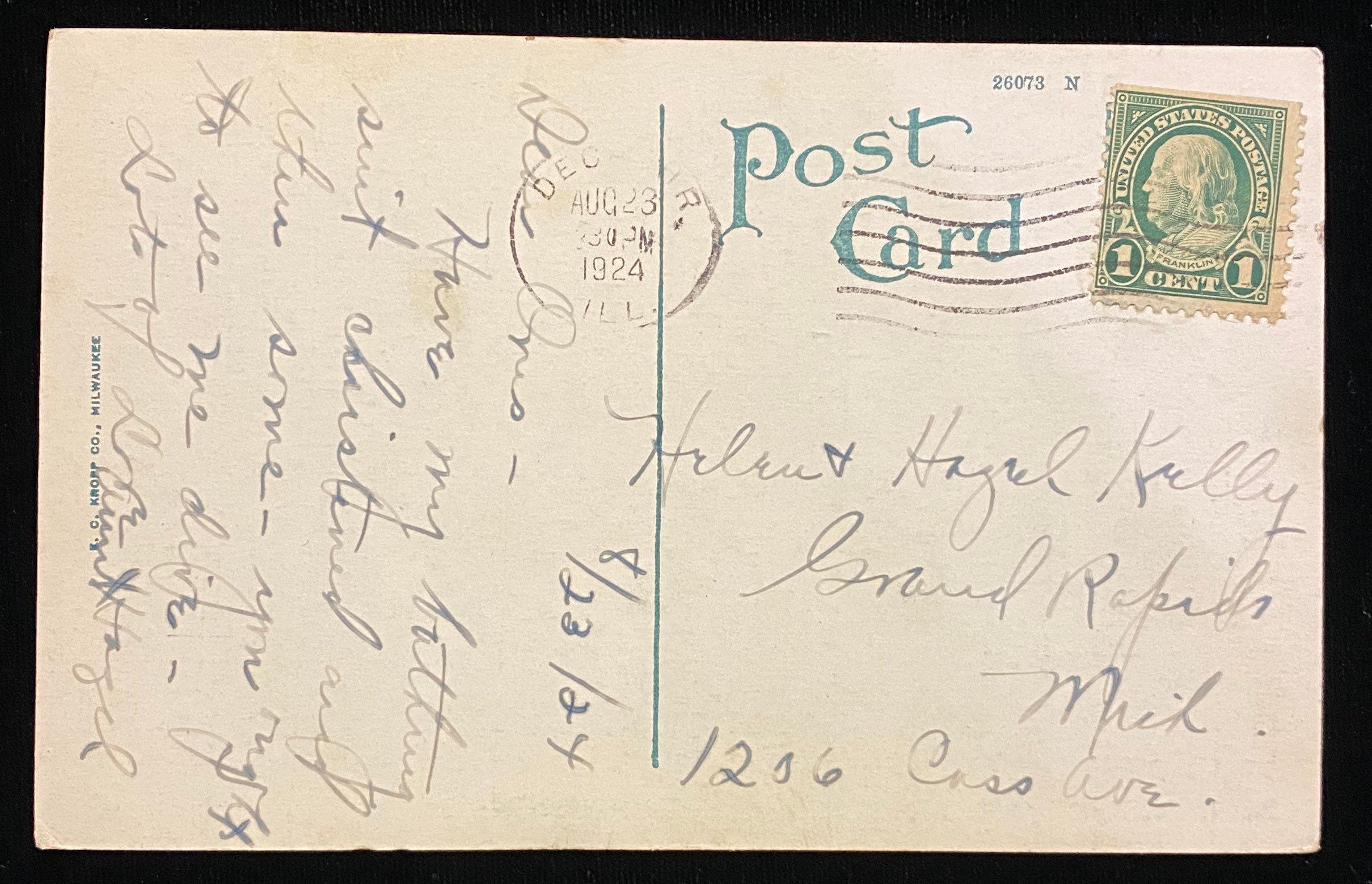 Roosevelt Junior High School, Decatur, Illinois - Vintage Postcard - Etsy