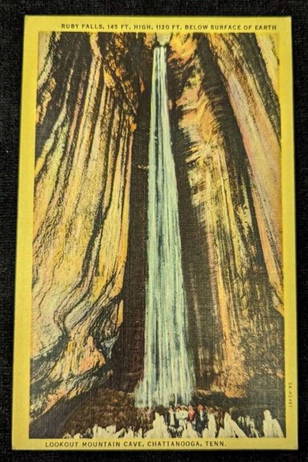 Lookout Mountain Cave - Chattanooga, Tennessee - Vintage Postcard - Etsy