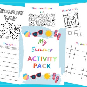 Summer Activities, Summer Printables, Printable Activities, Summer ...
