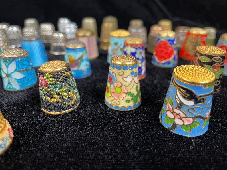 Special Metals Thimbles Collection - Brass, Tin, Aluminum, Pewter ...