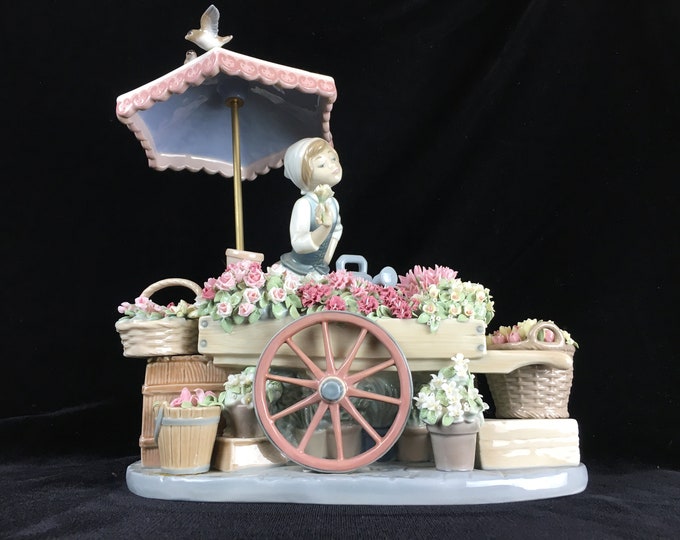 Lladro - Flowers of the Season - #1454 - Mint Condition - Porcelain Art ...