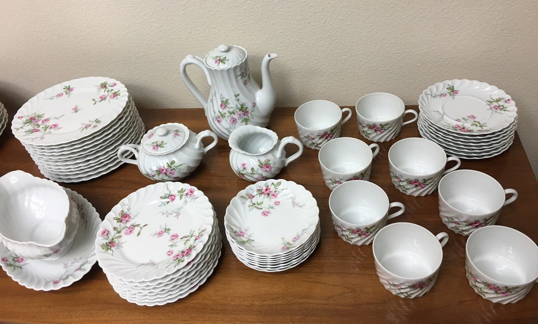 Haviland Limoges Julia Pattern China Rose Pink - Etsy 日本