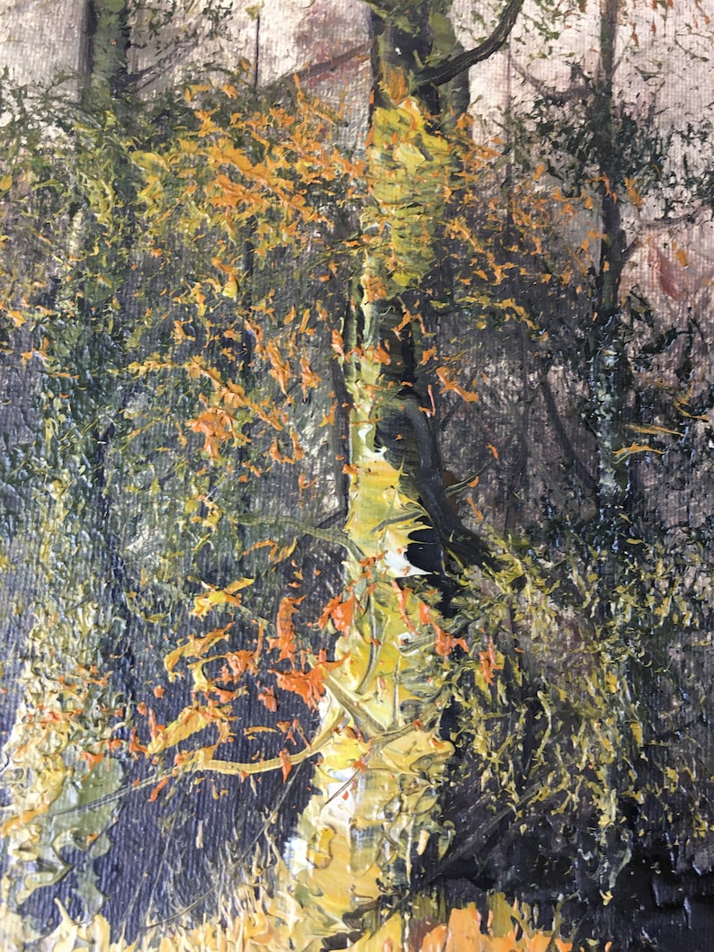 Landscape Oil Painting by J. Silvana. Canvas, Oil, American ...