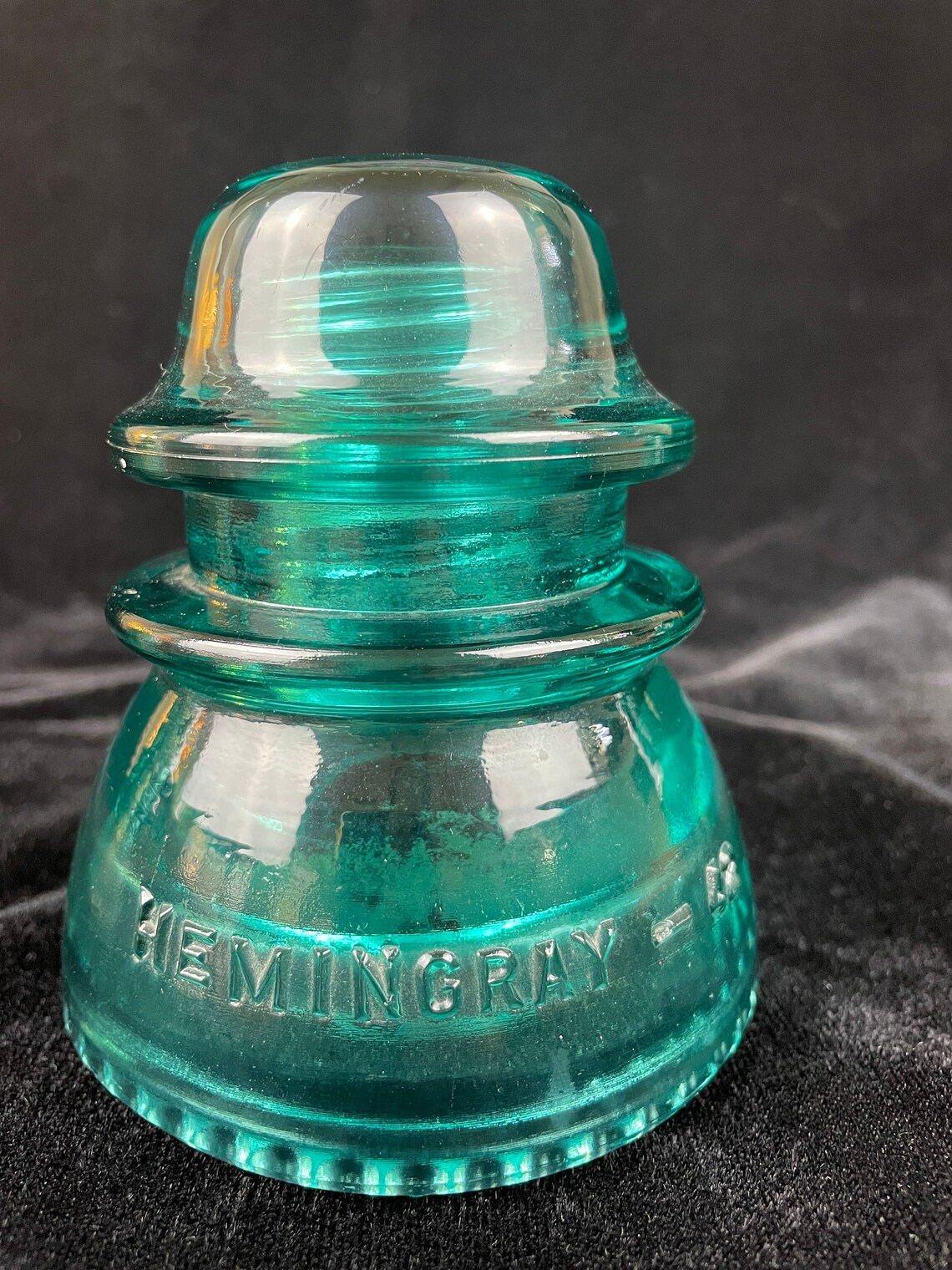 3 Vintage Hemingray Electric Insulators: 42 19 & 12 Clear - Etsy