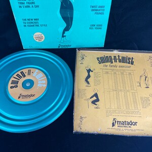 Midcentury 1969 Matador Industries Swing N Twist the Family Exerciser ...