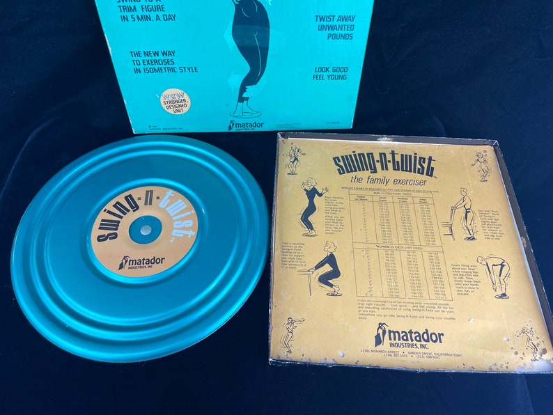 Midcentury 1969 Matador Industries Swing N Twist the Family Exerciser ...