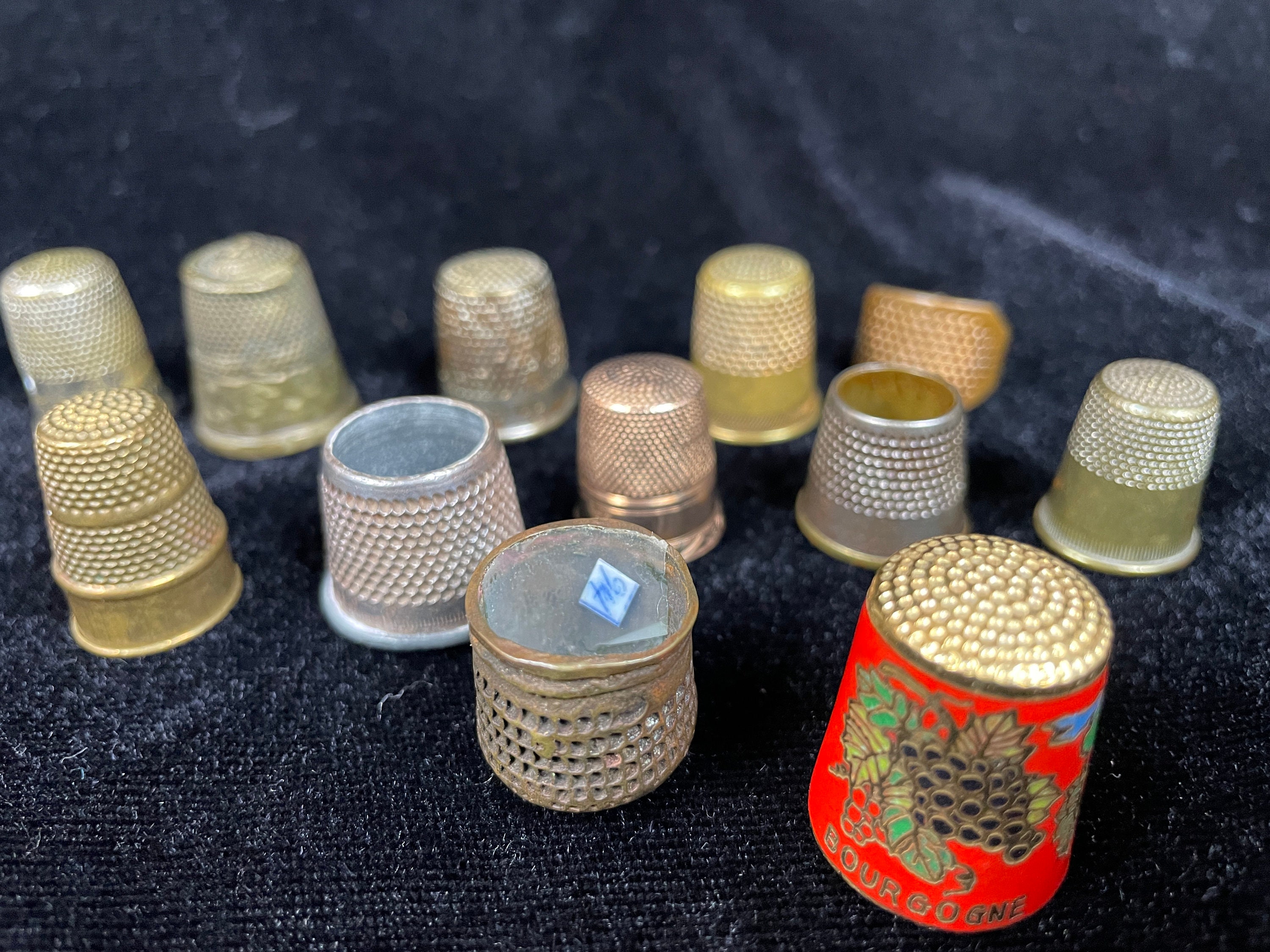 Special Metals Thimbles Collection Brass Tin Aluminum - Etsy