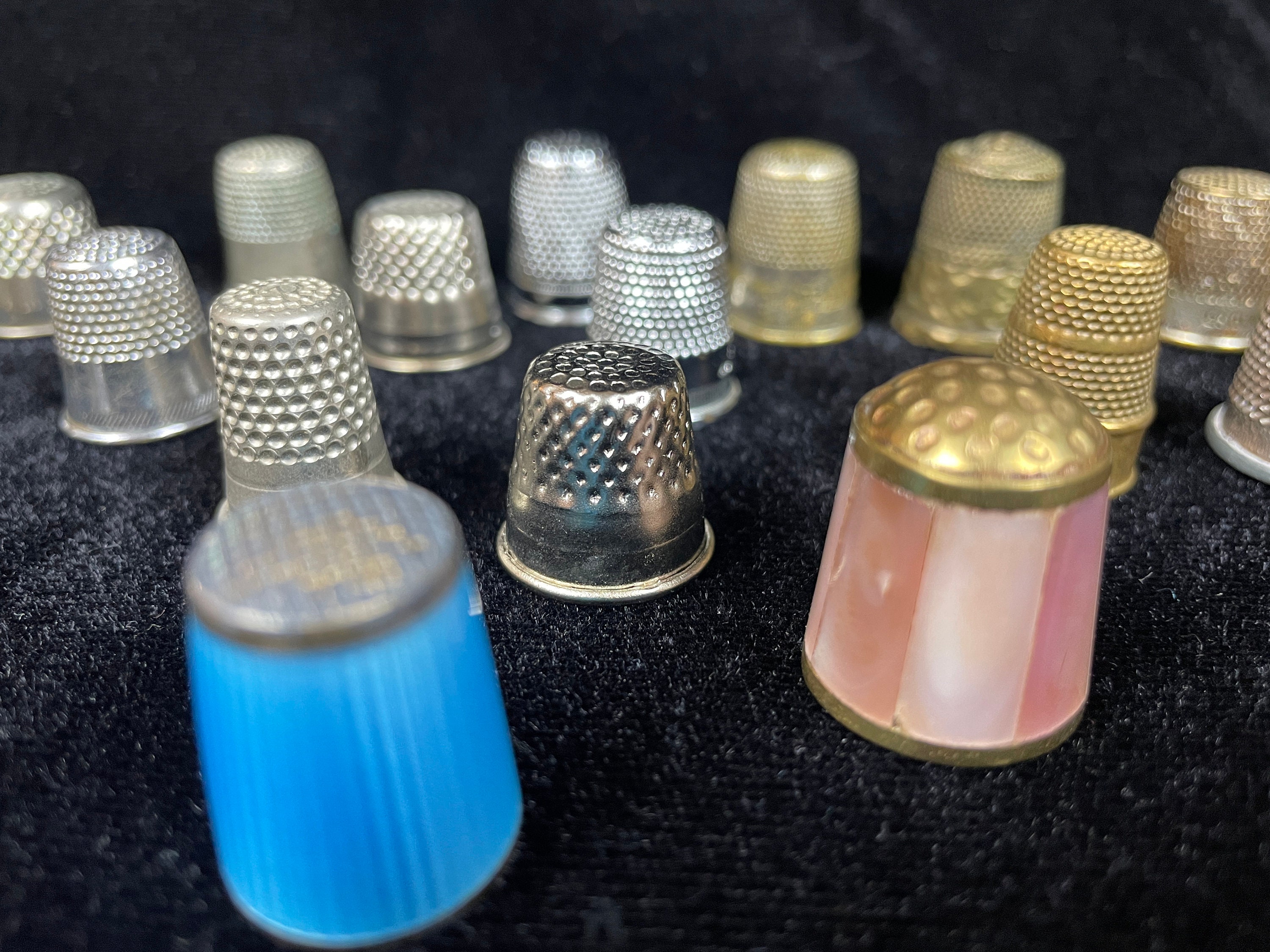 Special Metals Thimbles Collection Brass Tin Aluminum - Etsy
