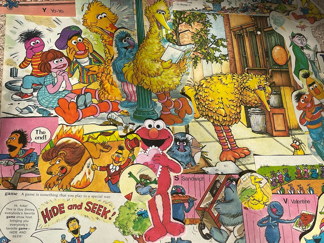 Vintage Sesame Street Ephemera - Etsy