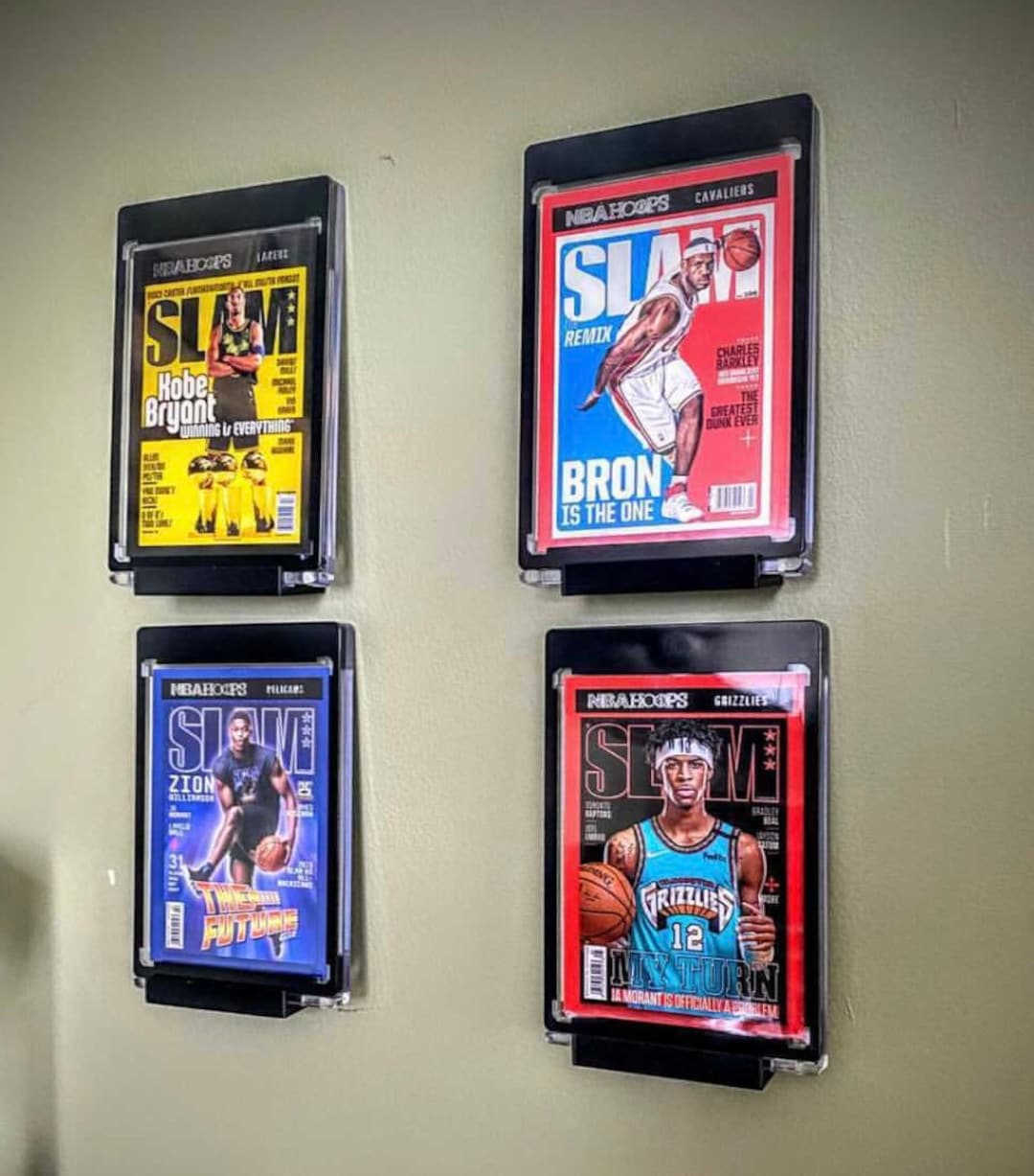 Wall Mounted Display Stand for Trading & Collectible Cards Ideal for ...