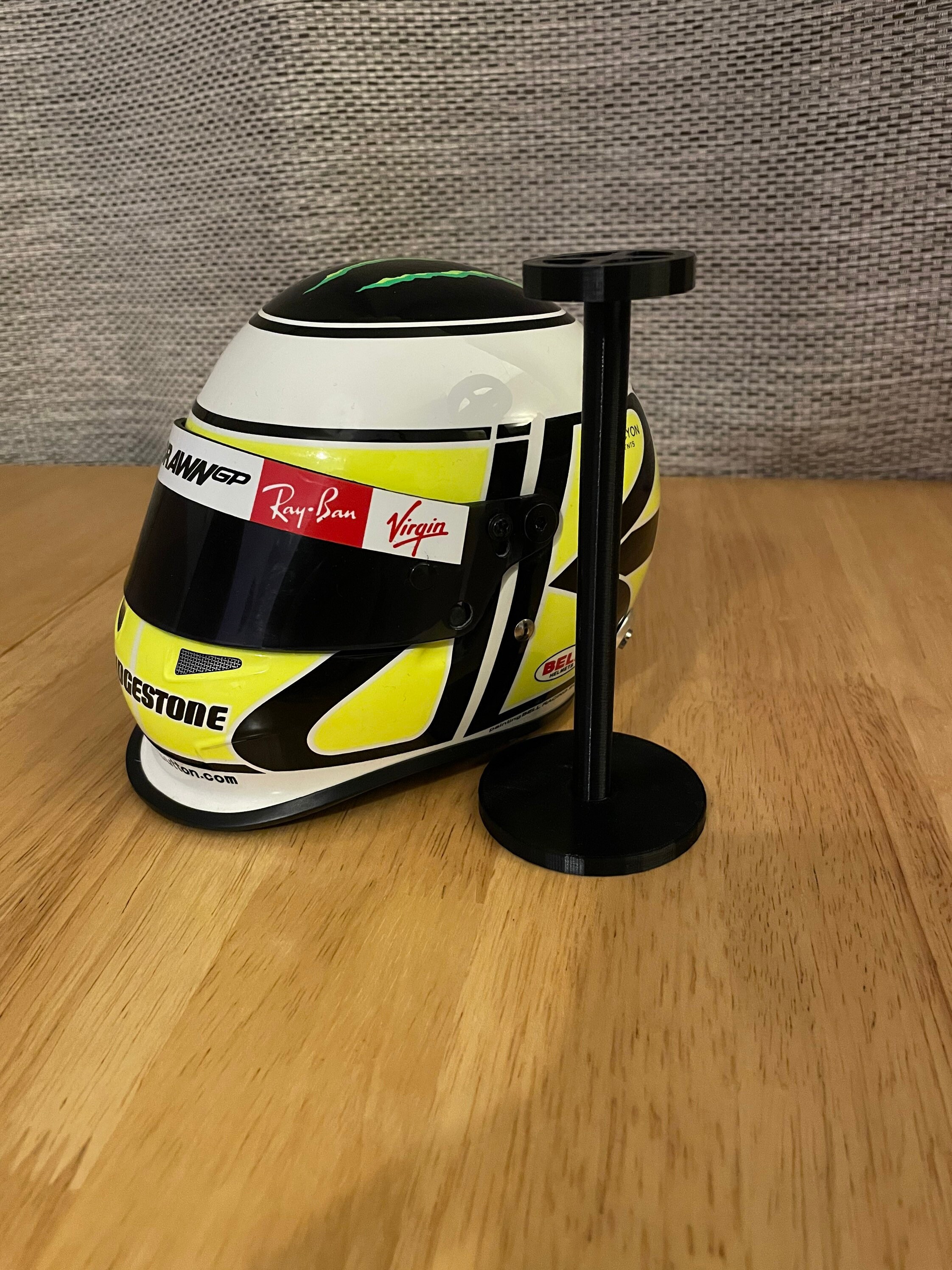 Free Standing Mini Helmet Stand for 1:2 Mini Helmet F1 - Etsy