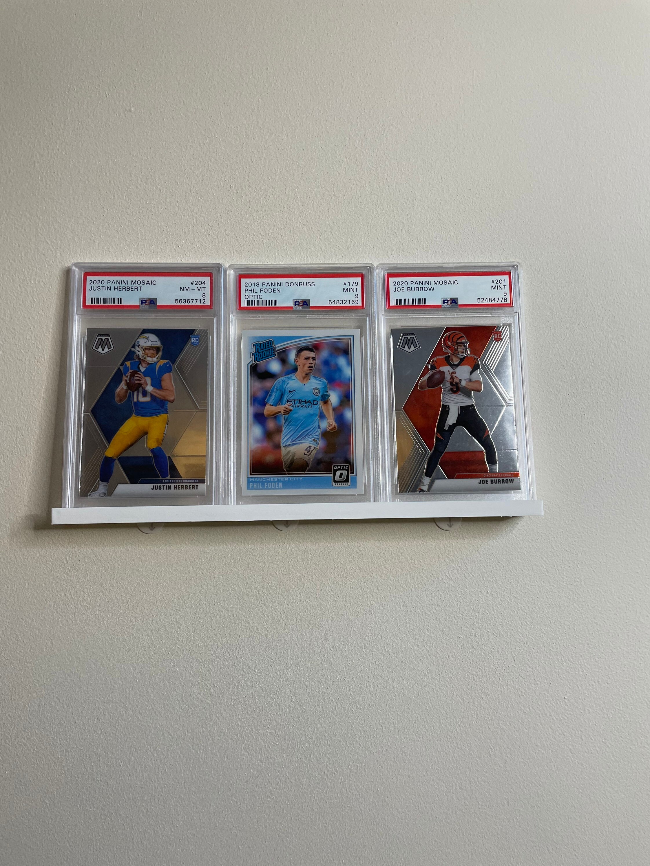 Wall Mounted Display Shelf for Trading & Collectable Cards - Etsy