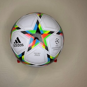 Wall Mounted Football / Soccer Style Ball Stand Display for ...