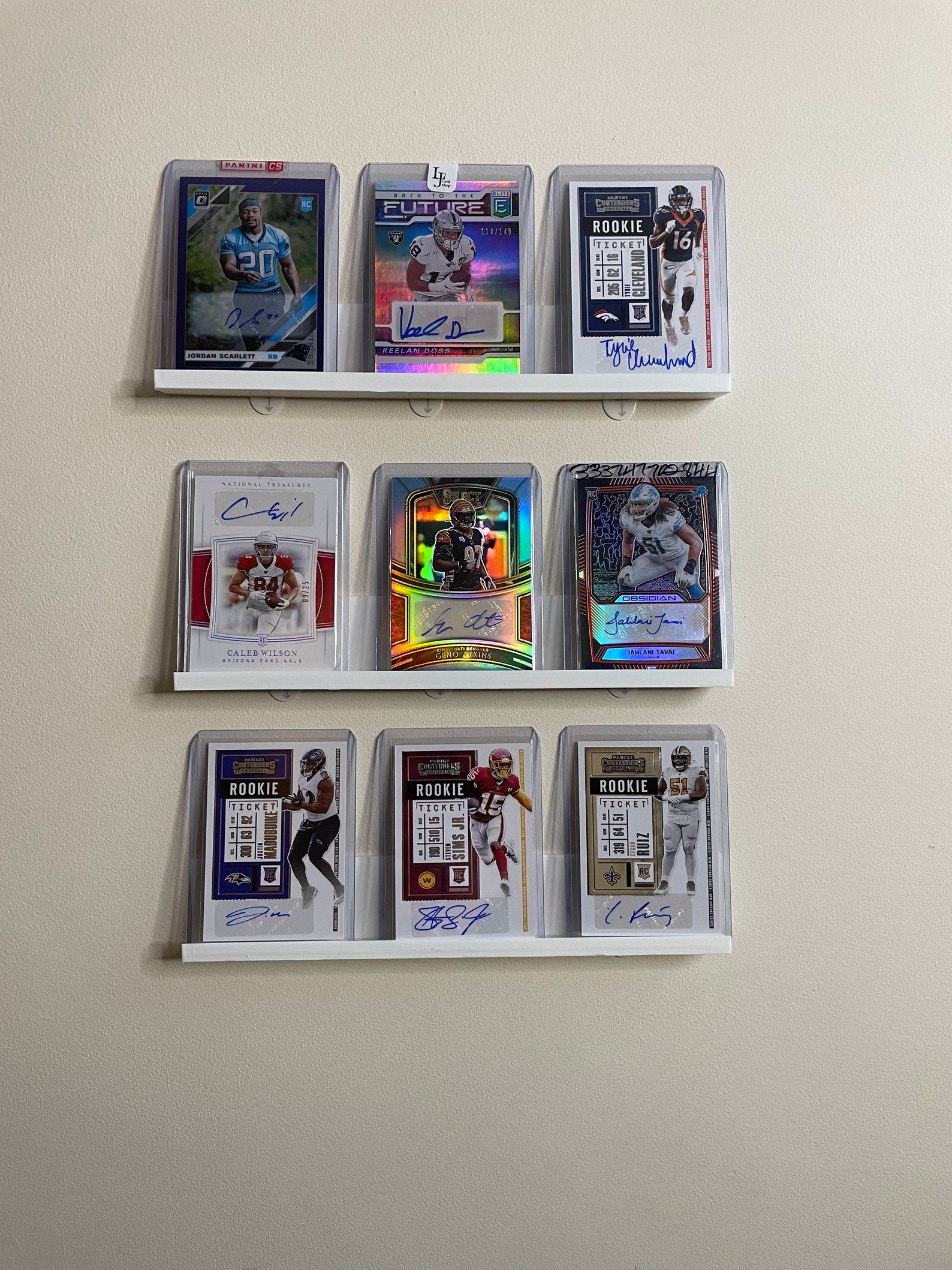 Wall Mounted Display Shelf for Trading & Collectable Cards - Etsy UK