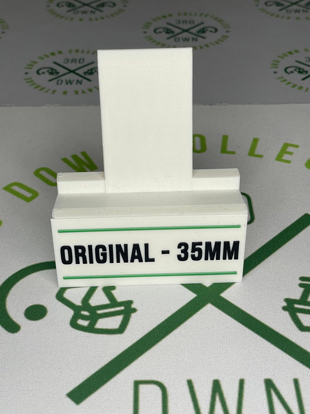 Personalised 3D Printed Custom Free Standing Trading Card Display Stand ...