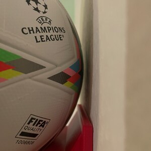 Wall Mounted Football Holder Display for Collectables Ideal Display ...