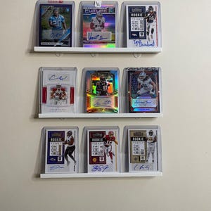Wall Mounted Display Shelf for Trading & Collectable Cards - 25cm ...