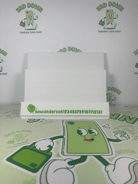 Personalised Custom 2 Tier Stadium Card Display Stand - Display for ...