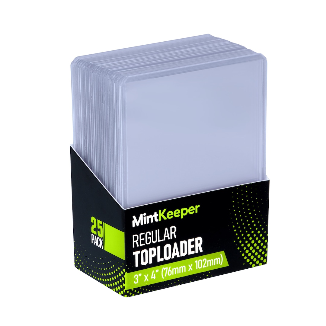Mintkeeper 3x4 Premium Toploader keeps Cards Clean & Stops Bends ...