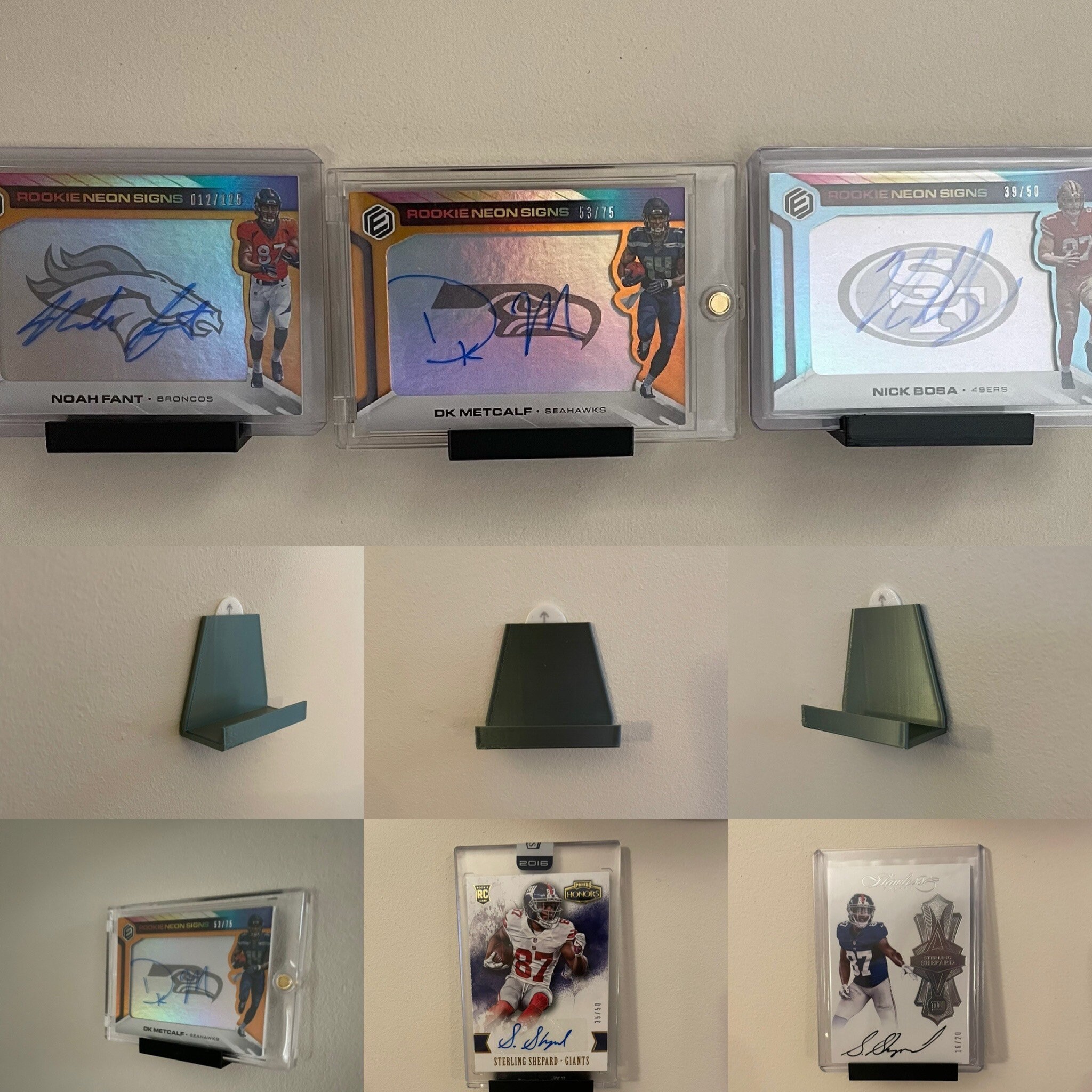 Wall Mounted Display Stand for Trading & Collectible Cards - Etsy