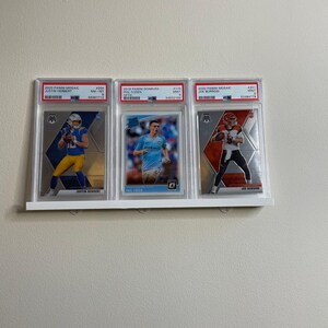 Wall Mounted Display Shelf for Trading & Collectable Cards - 25cm ...