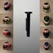 Mini Tusk Style Wall Mounted Ball Stand Display for Collectables ...