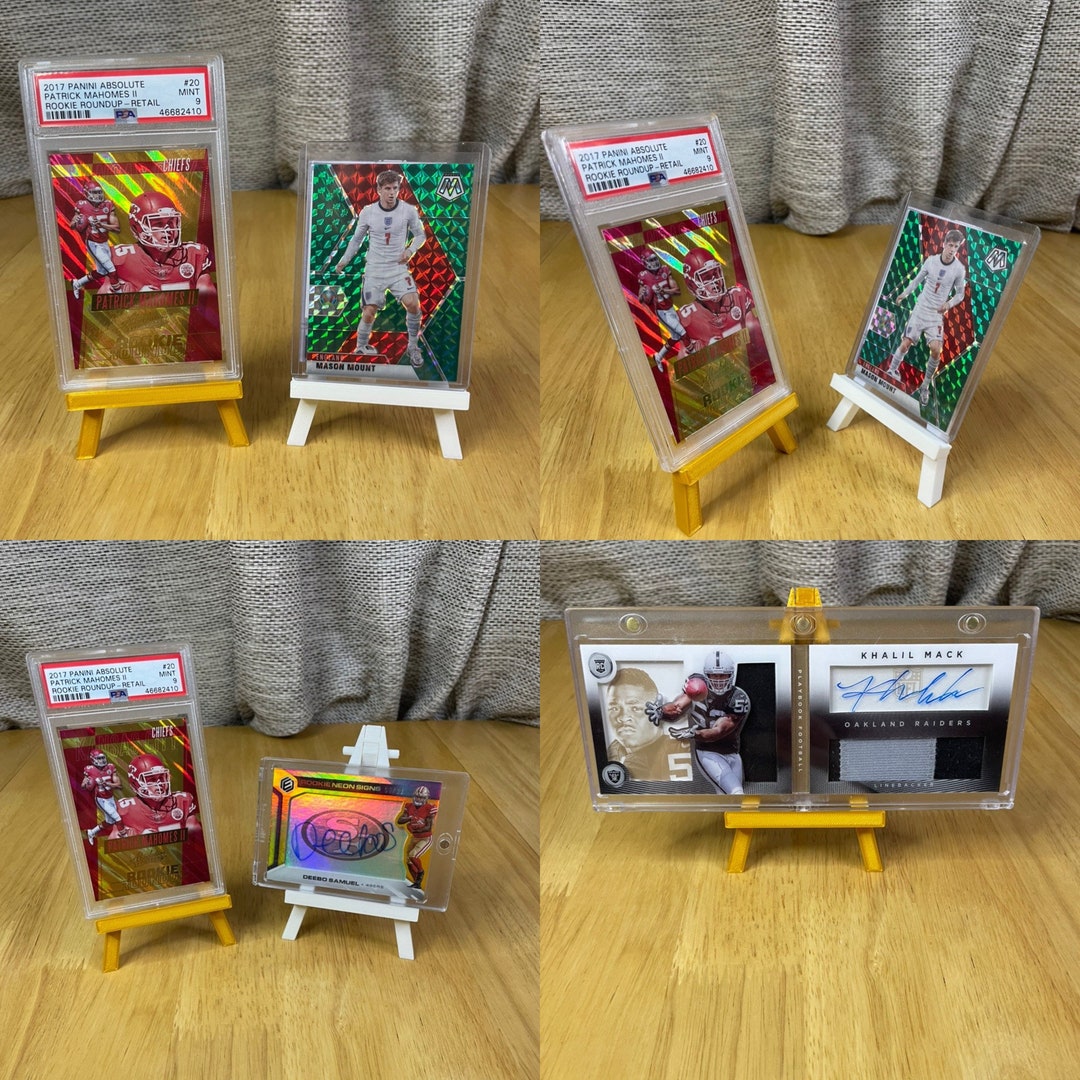 Free Standing Trading Card Display Stand Small Display Easel - Etsy