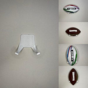 Mini Tusk Style Wall Mounted Ball Stand Display for Collectables ...