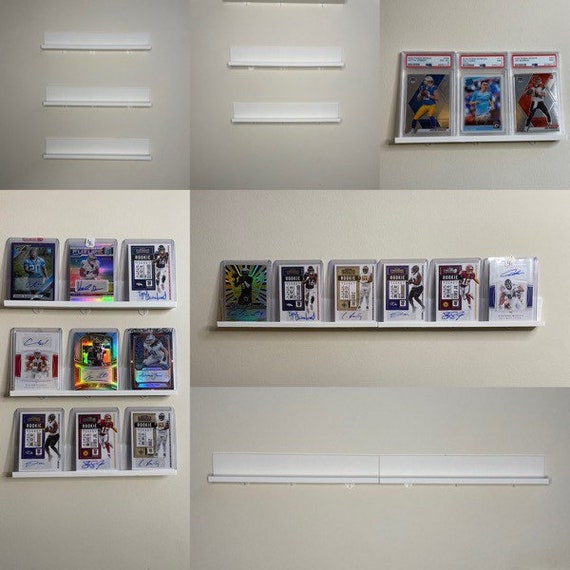 Wall Mounted Display Shelf for Trading & Collectable Cards - Etsy