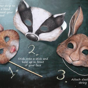 3D Unicorn Paper Mask Printable Craft Activity - Etsy