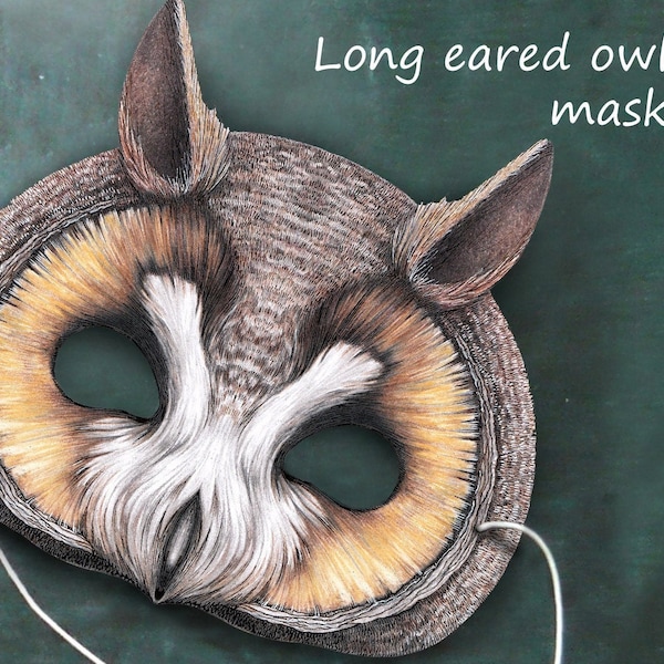 Owl Mask - Etsy