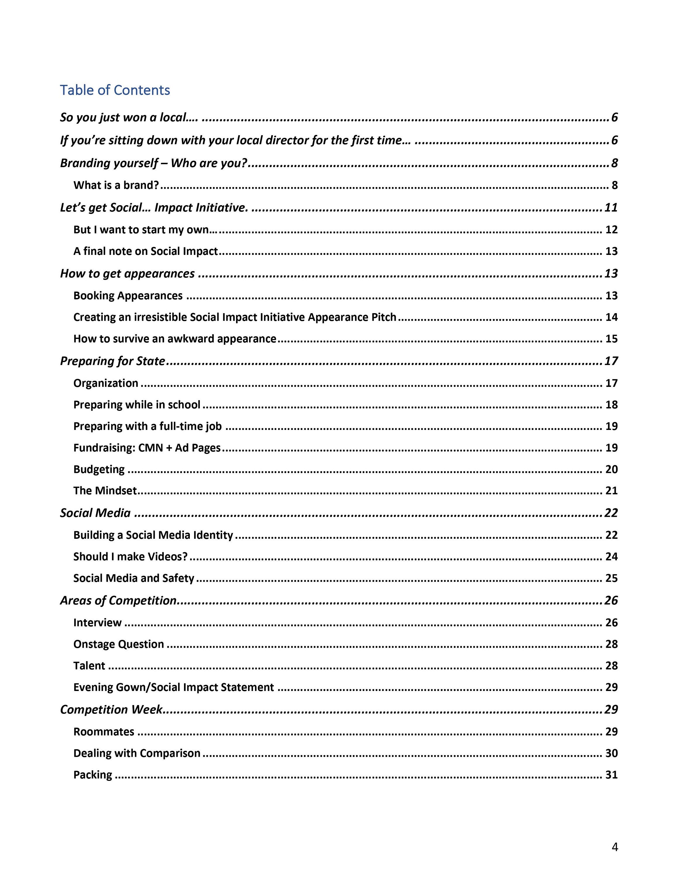 The Ultimate Pageant Guide - Etsy