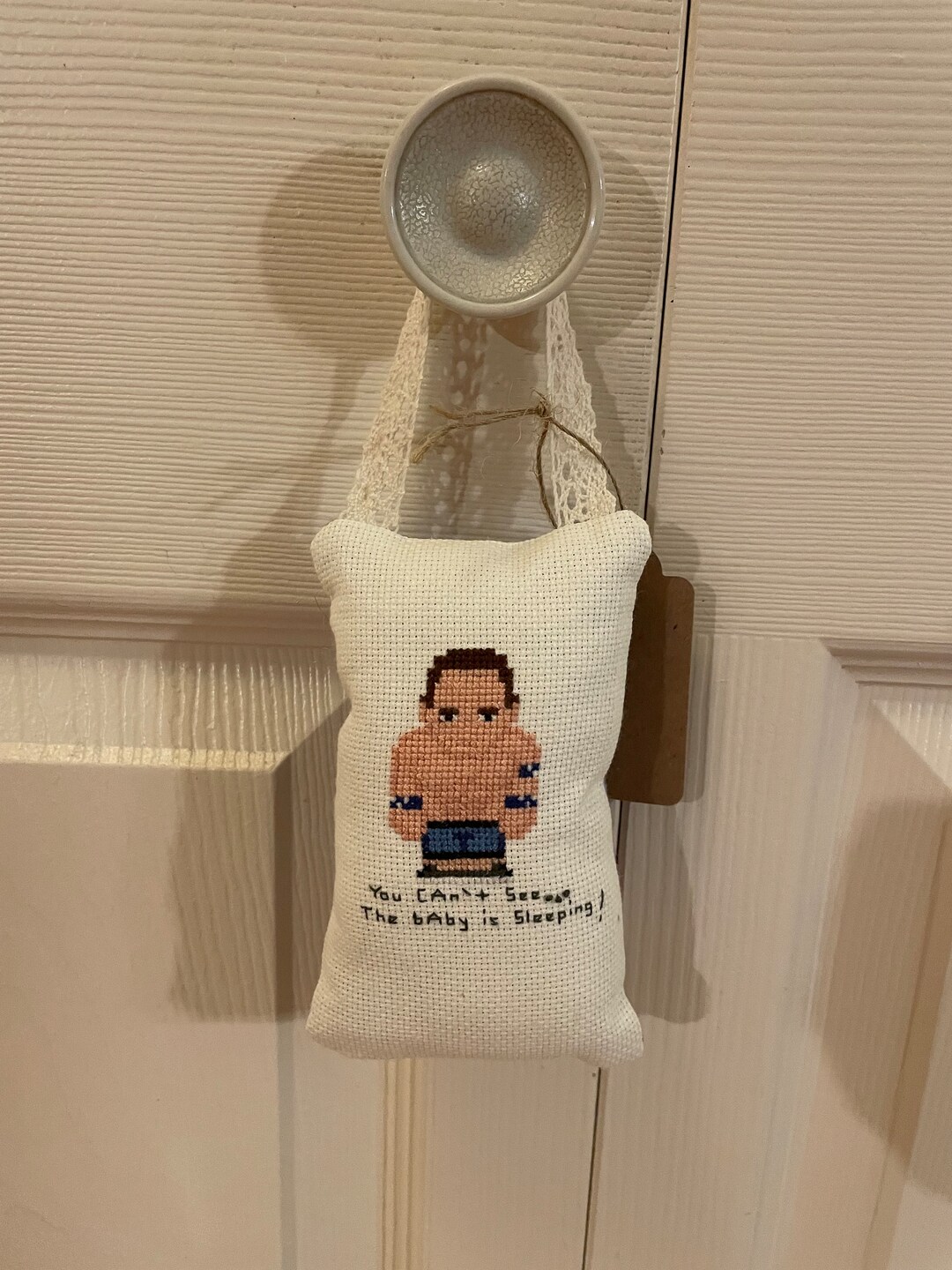 John Cena Cross Stitch Door Hangers - Etsy