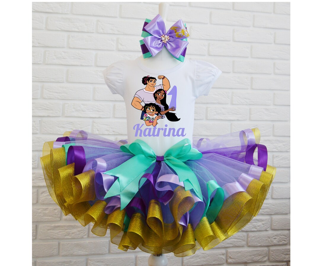 Isabela Mirabel Inspired Birthday Tutu Outfit: Custom Party Set - Etsy