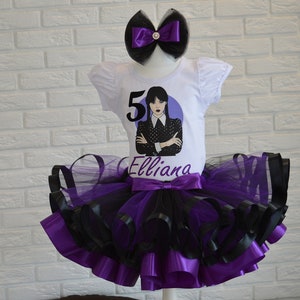 Wednesday Show Birthday Tutu Set , Wednesday the Best Day of Week ...