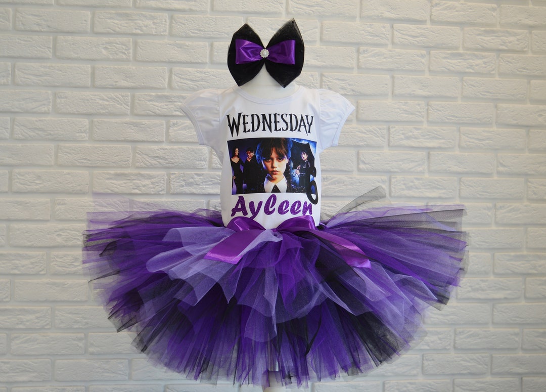 Wednesday Show Birthday Tutu Set , Wednesday the Best Day of Week ...