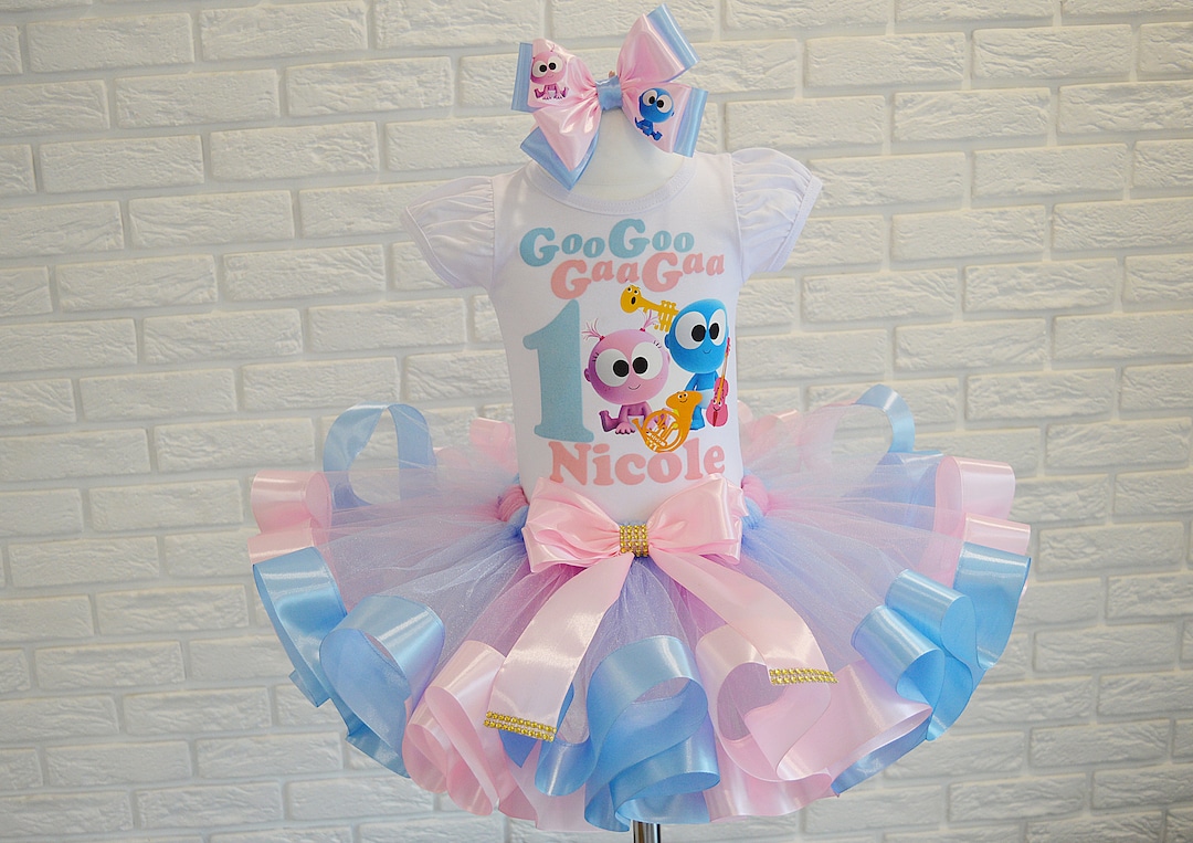 Baby First TV Googoo and Gaagaa Birthday Tutu Outfit, Goo Goo and Gaa ...