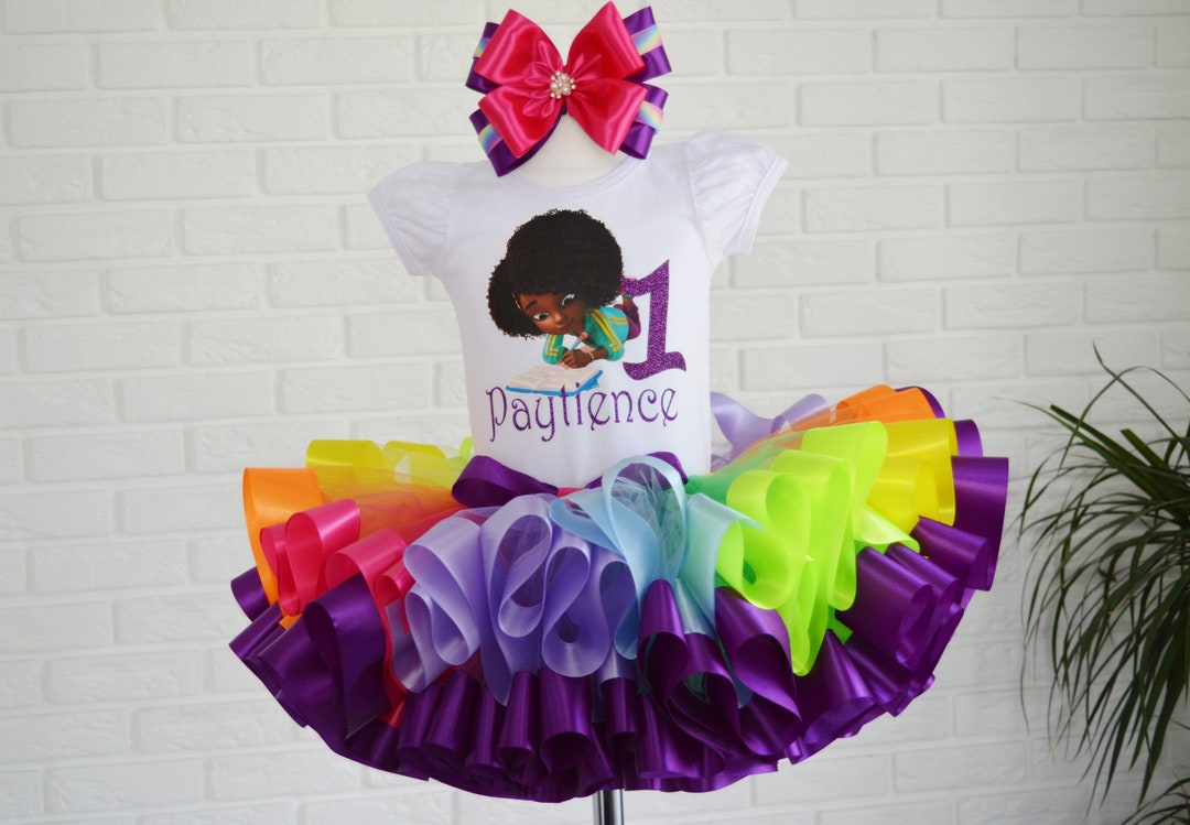Karma World Birthday Tutu Outfit, Personalized Karma World 1st Birthday ...