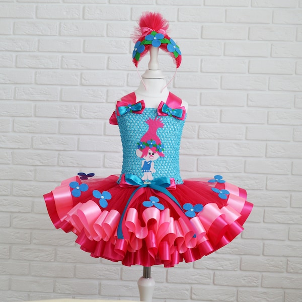 Poppy Troll Costume - Etsy