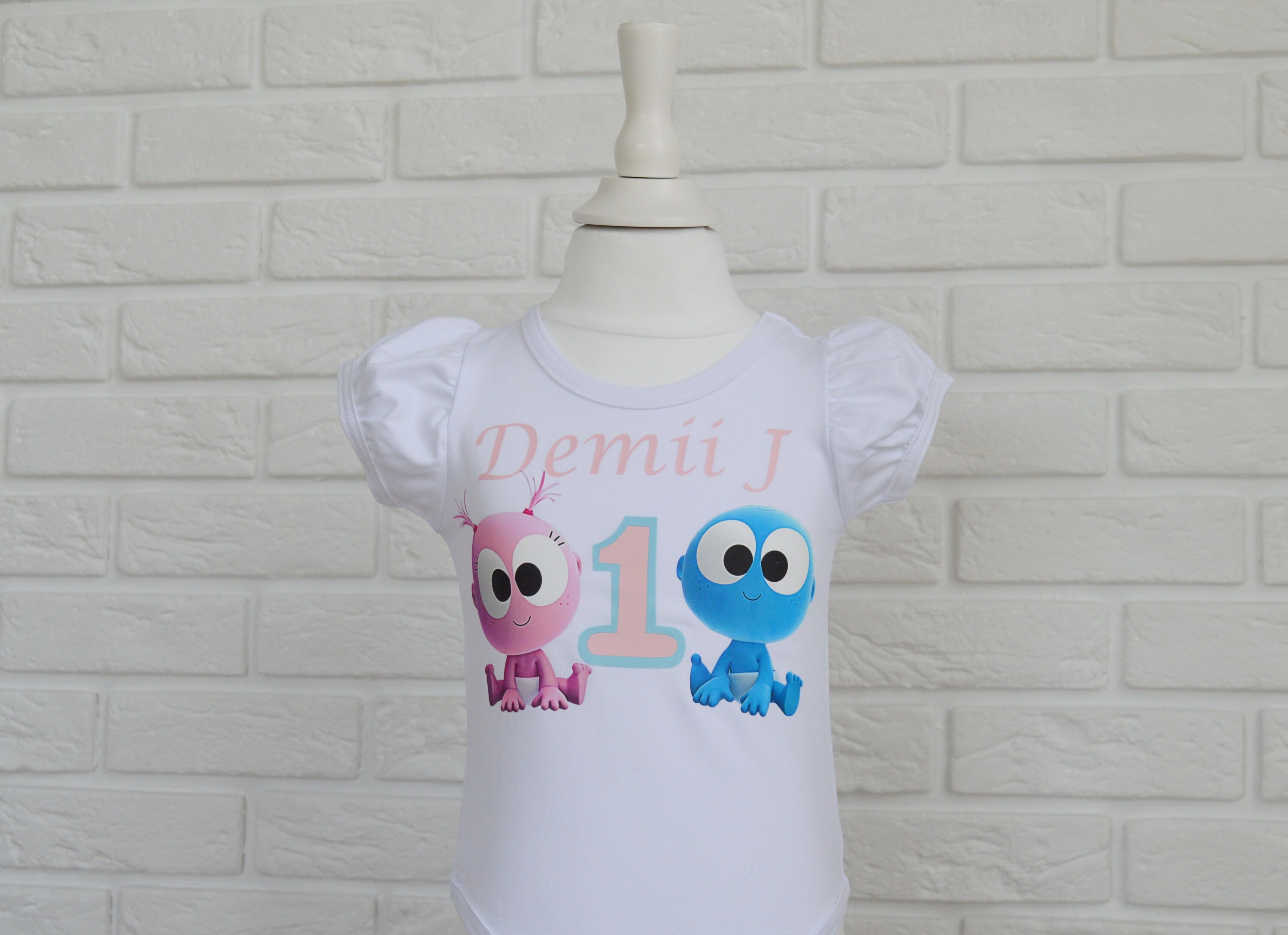 Googoo and Gaagaa Birthday Outfit Personalized Baby First TV - Etsy UK