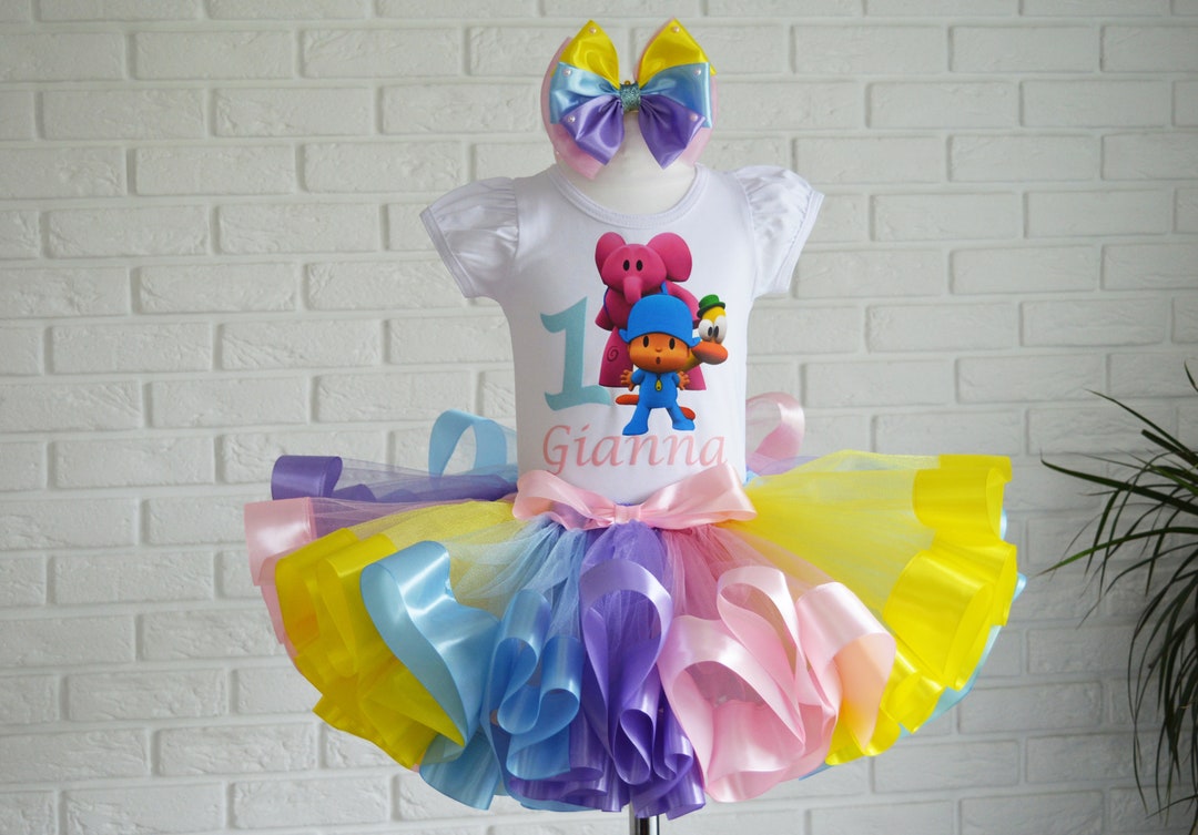 POCOYO Birthday Tutu Outfit, Pocoyo 1st Birthday Party Dress - Etsy