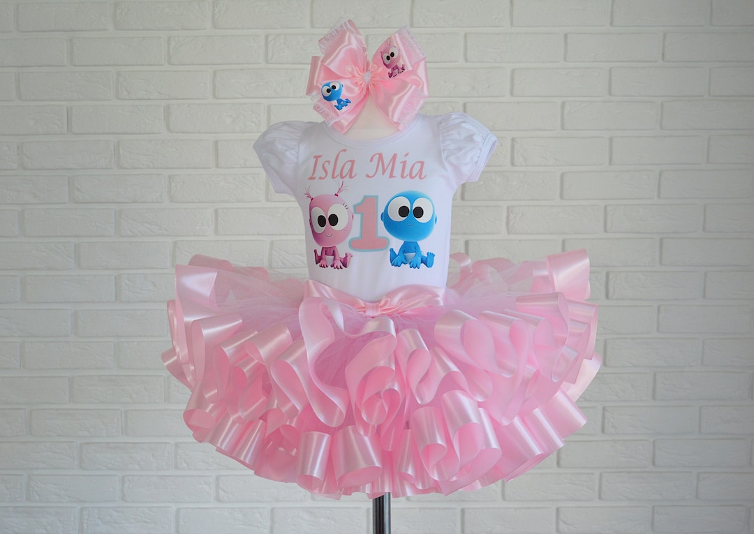Gaagaa Babyfirst TV Birthday Girl Tutu Onesie Set Outfit, Googoo ...