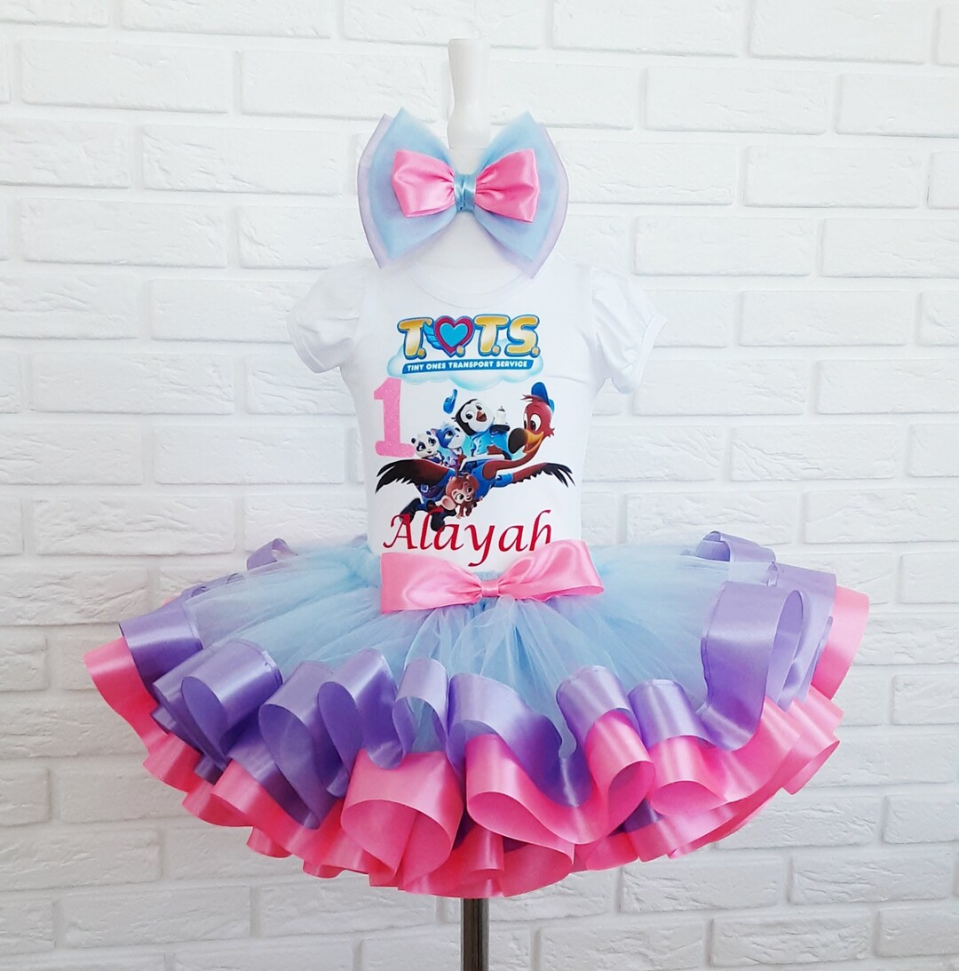 TOTS 1st Birthday Tutu Outfit: Baby Party Costume - Etsy