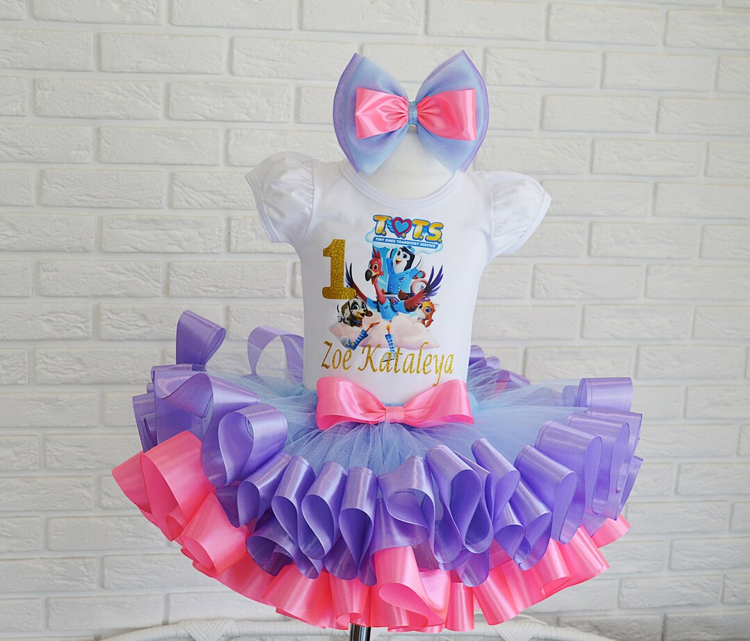 T.O.T.S 1st Birthday Tutu Set Baby Party Outfit TOTS Tutu - Etsy